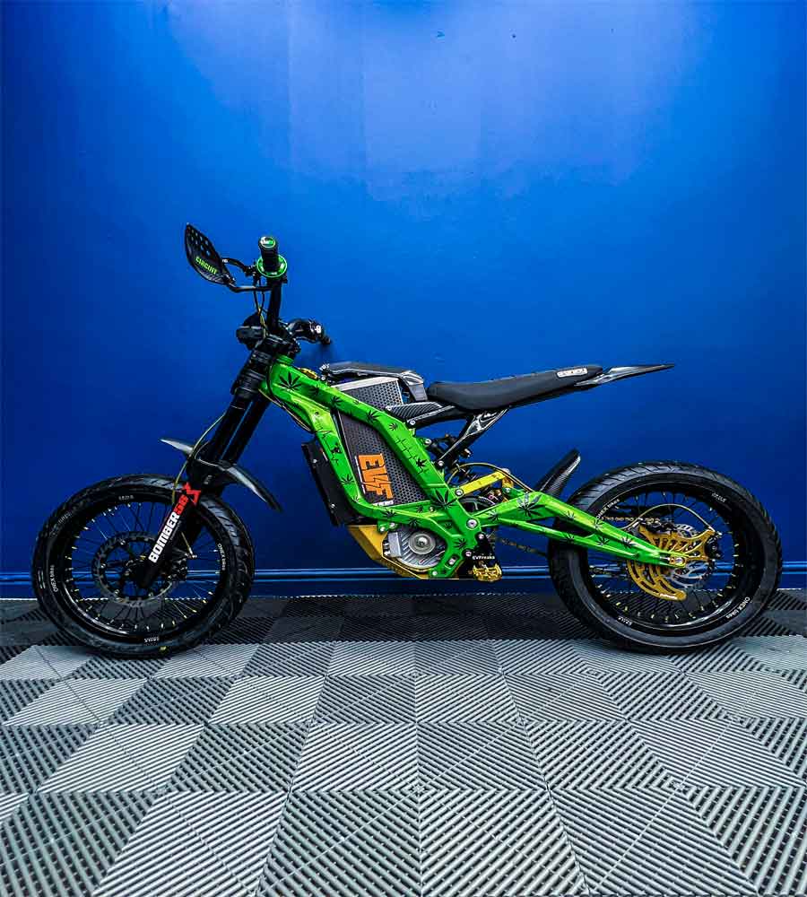 Fully Loaded 72v Sur Ron Light Bee STAGE3 Race Bike EVFREAKS